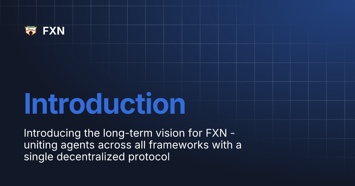 Introduction | FXN